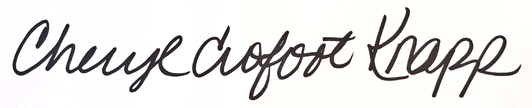 Cheryl Crofoot Knapp - Starr Ayers, Author